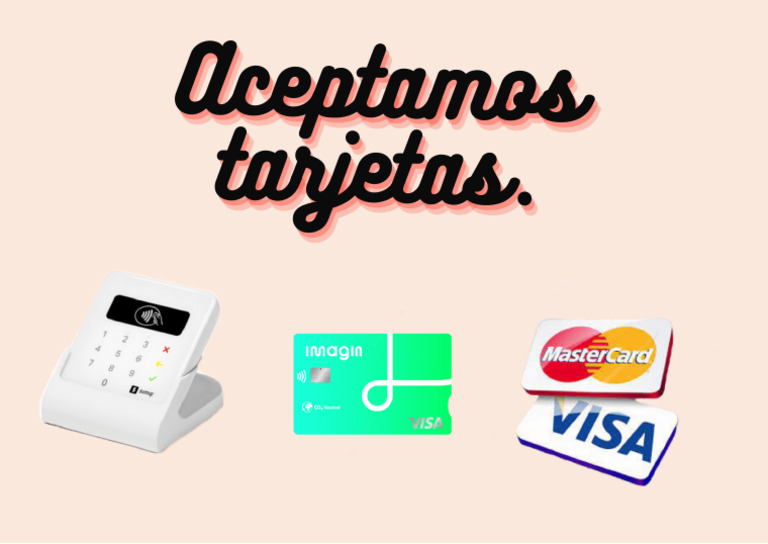 Aceptamos Tarjetas. | PDF