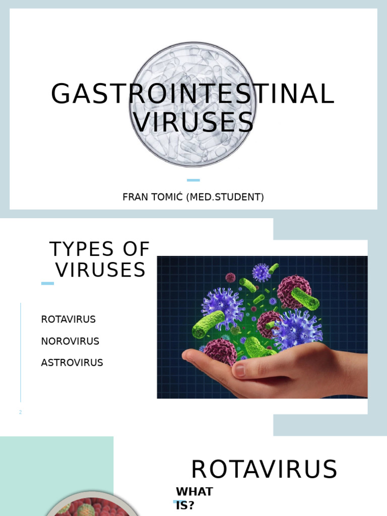 Gastrointestinal Viruses: Types & Symptoms | PDF | Infection | Virus