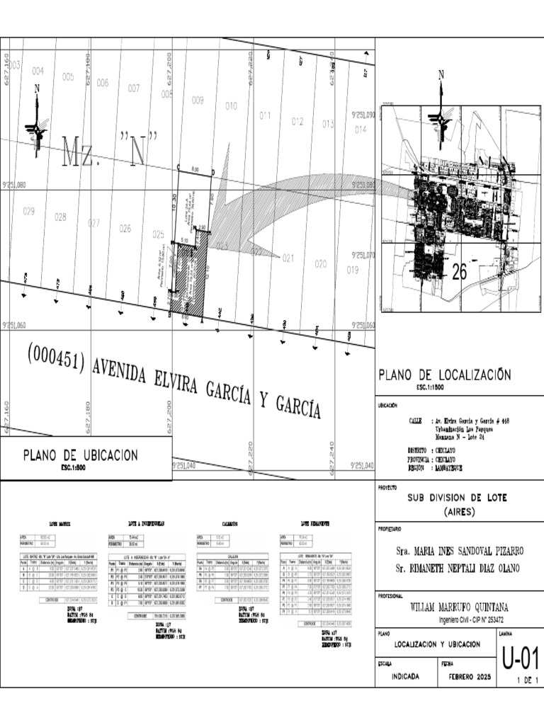 Plano de Ubicacion | PDF