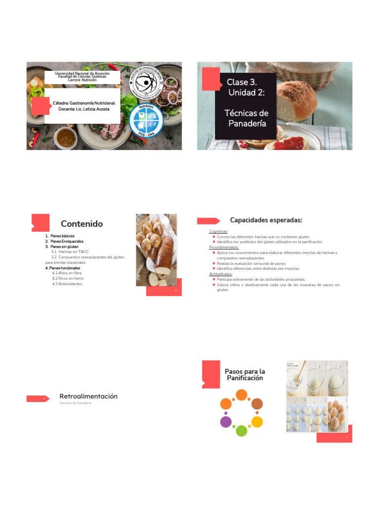 Clase 4. Unidad 2. Panes | PDF | Panes | Harina