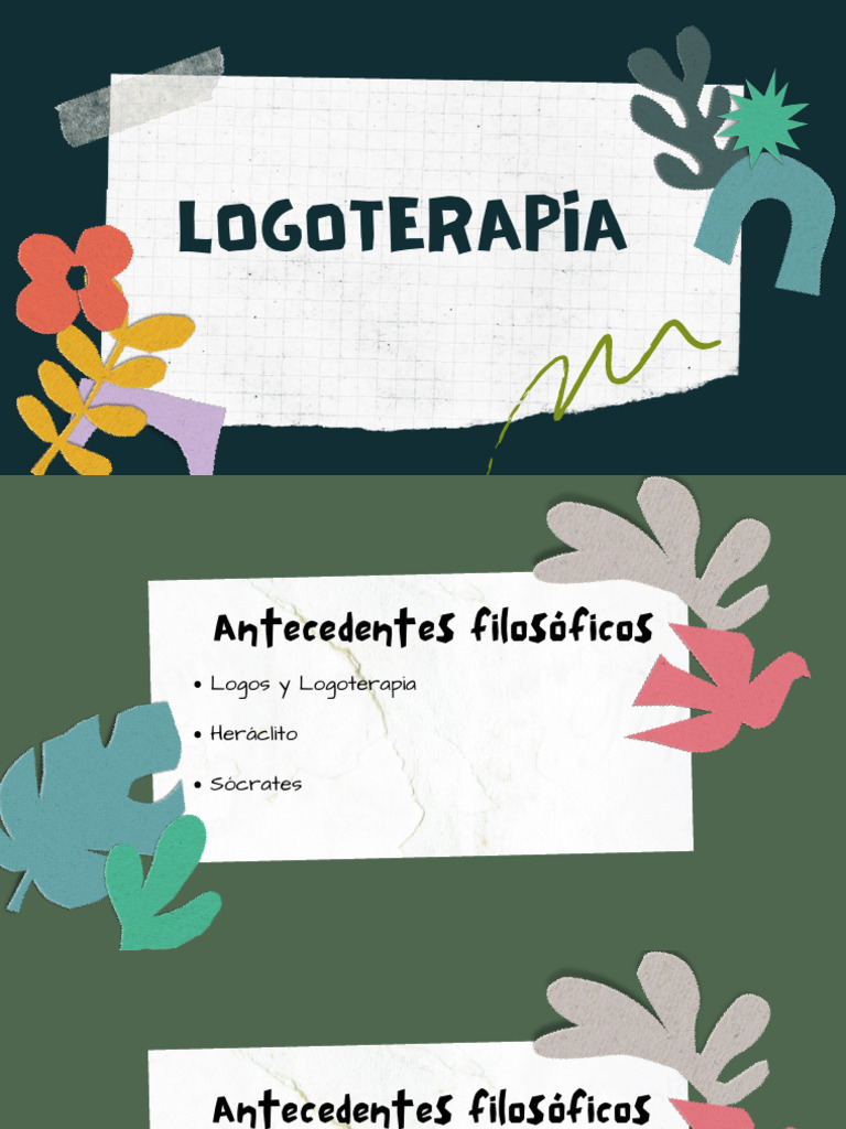 Logoterapia | PDF