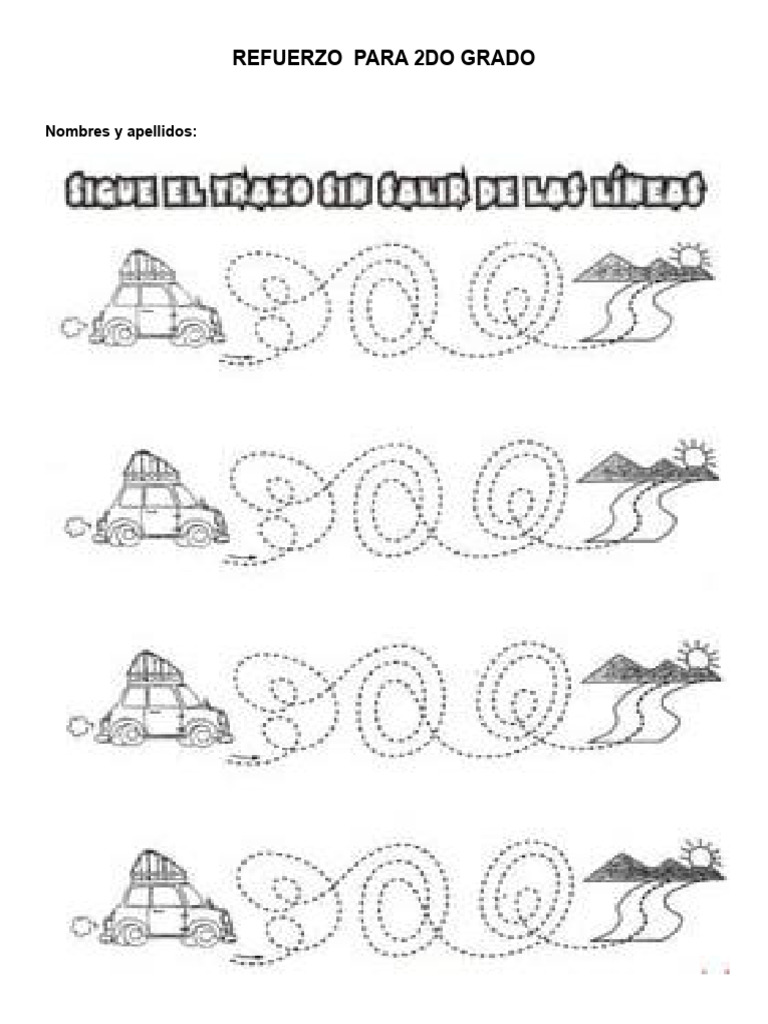 1 Refuerzo para 2do Grado | PDF