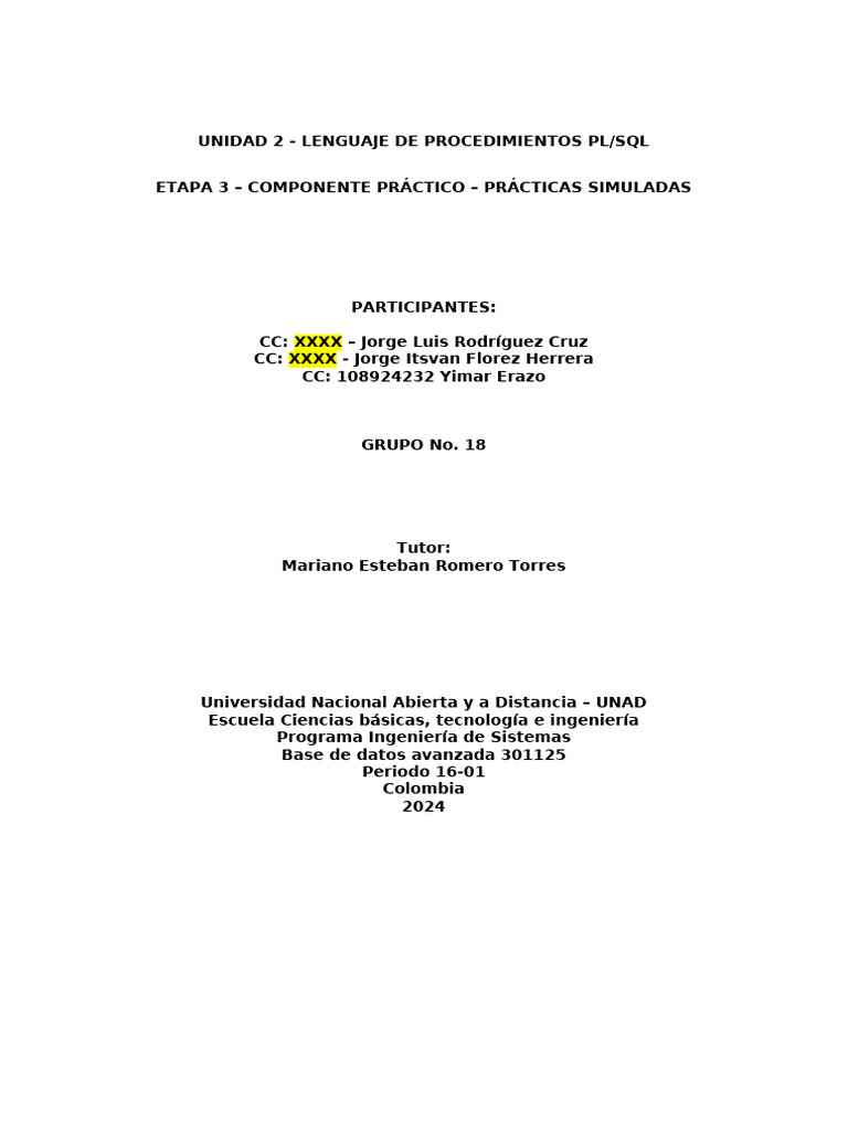 Lenguaje de Procedimientos PL/SQL | PDF | SQL | Pl / Sql
