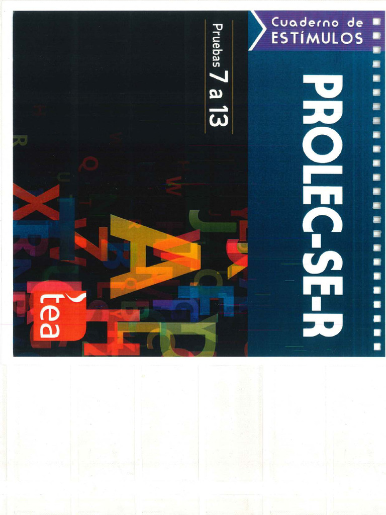Cuadernillo Estimulos Prolec Se R | PDF