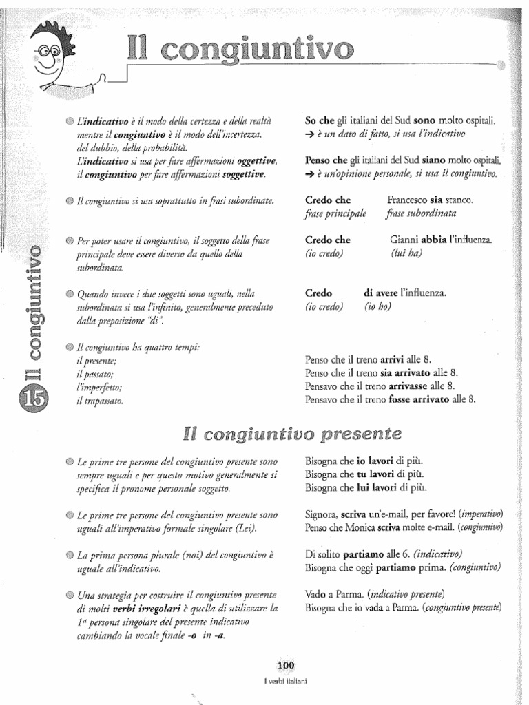 Usi Del Congiuntivo | PDF