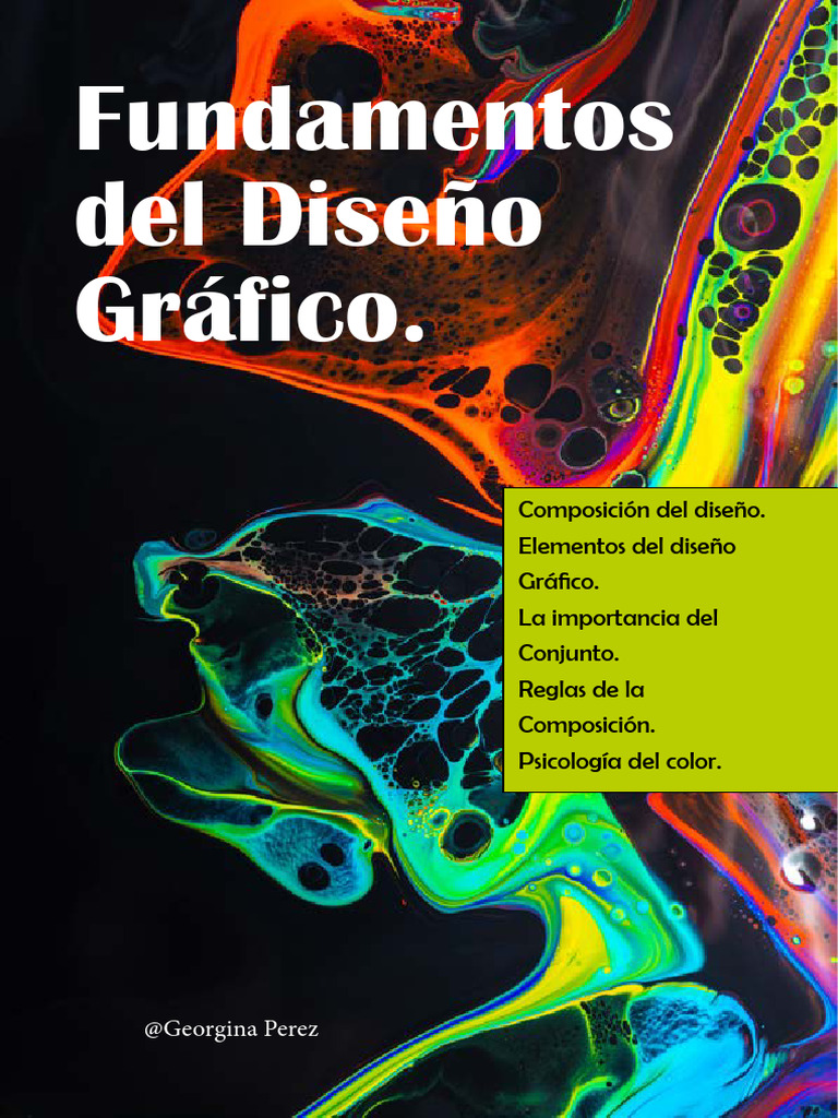 Documento de PDF de Una Revista Digital de Los Elementos Del Diseño Grafico | PDF | Color ...