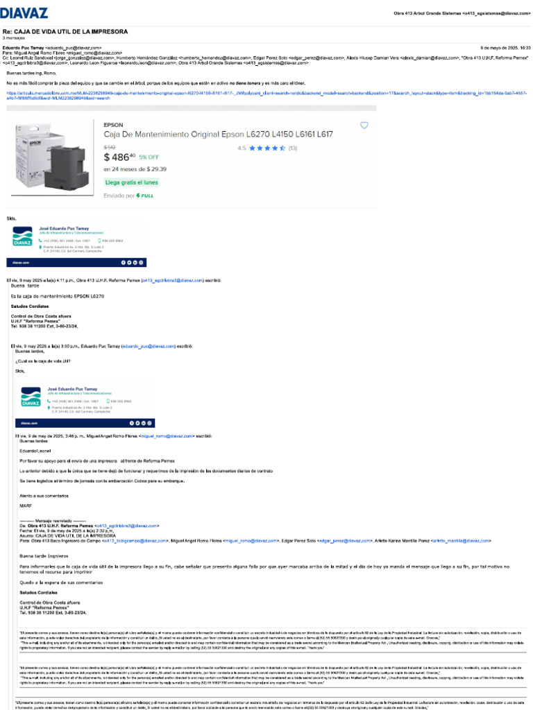 Impresora Reforma | PDF