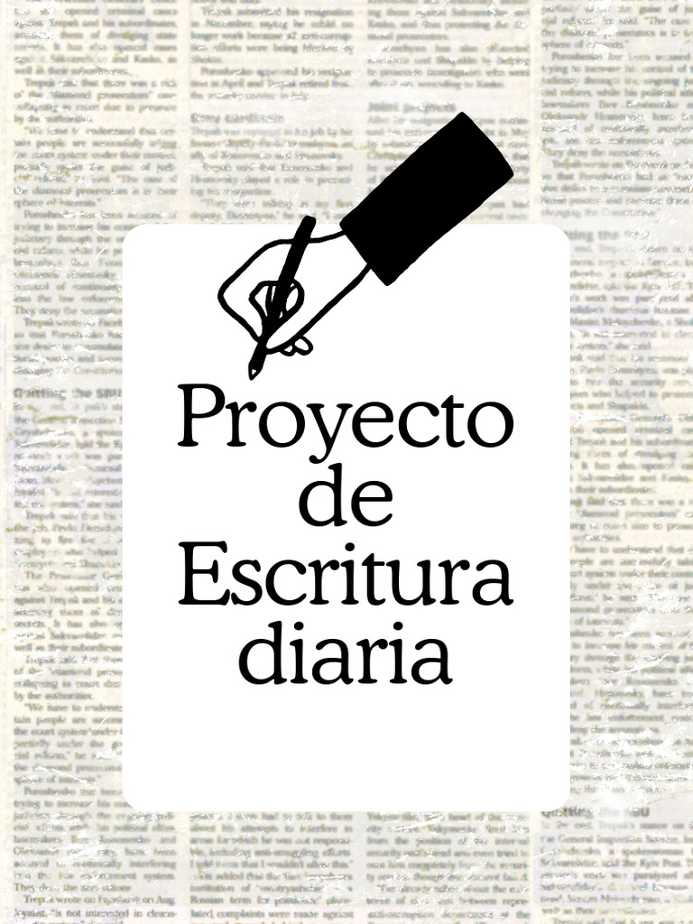Escritura Diaria 1° (2025) | PDF | Escritura | Cognición