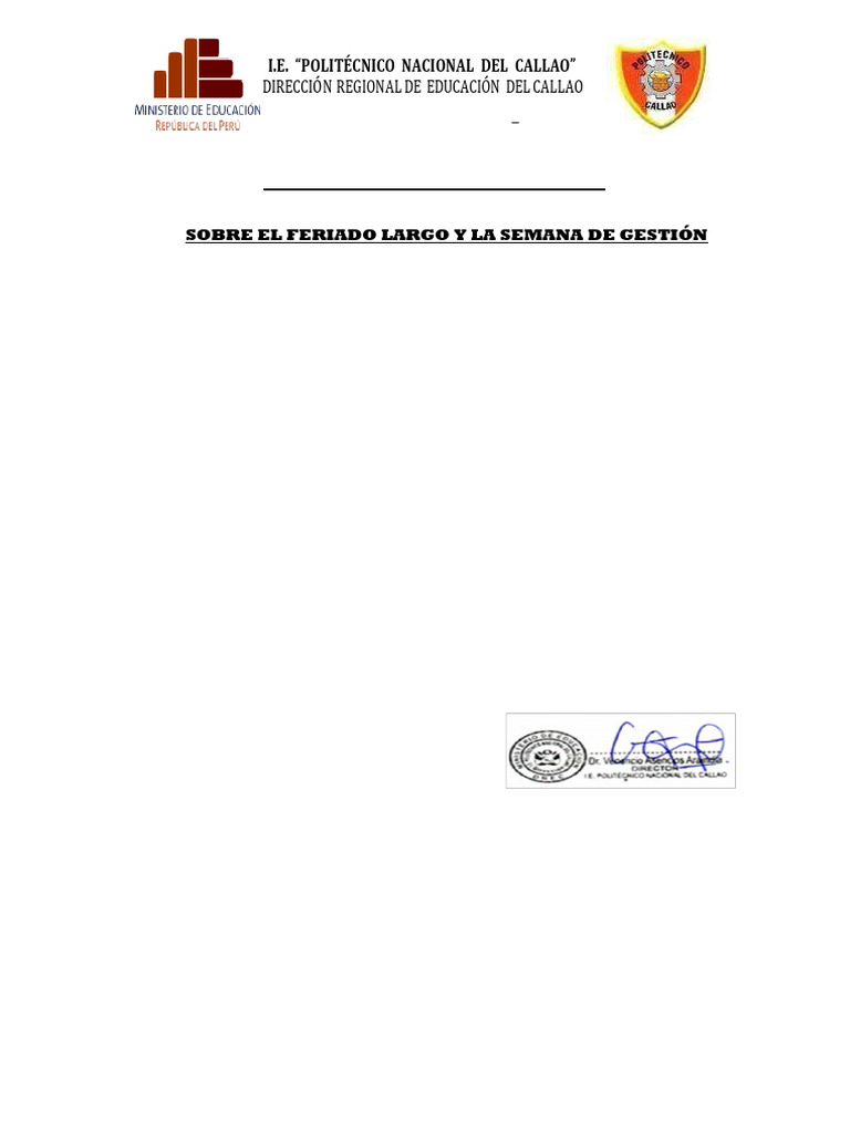 Comunicado 063 | PDF