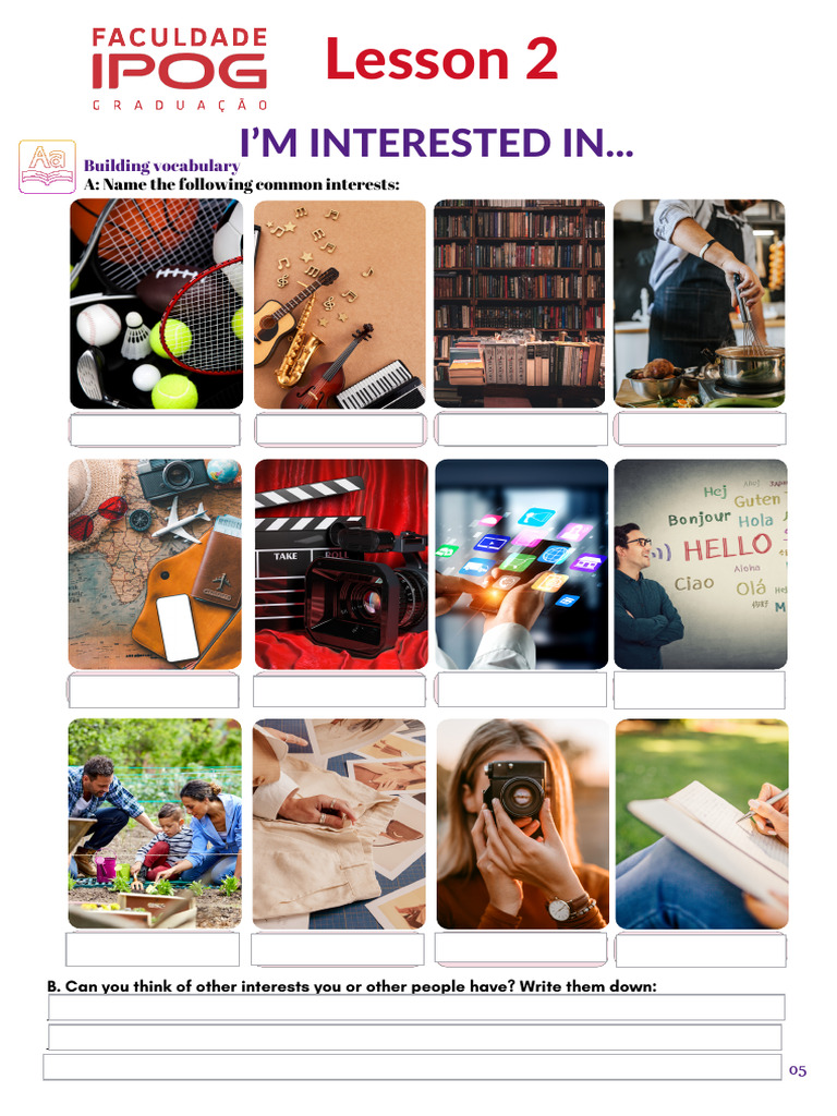 Common Interests and Interview Guide | PDF