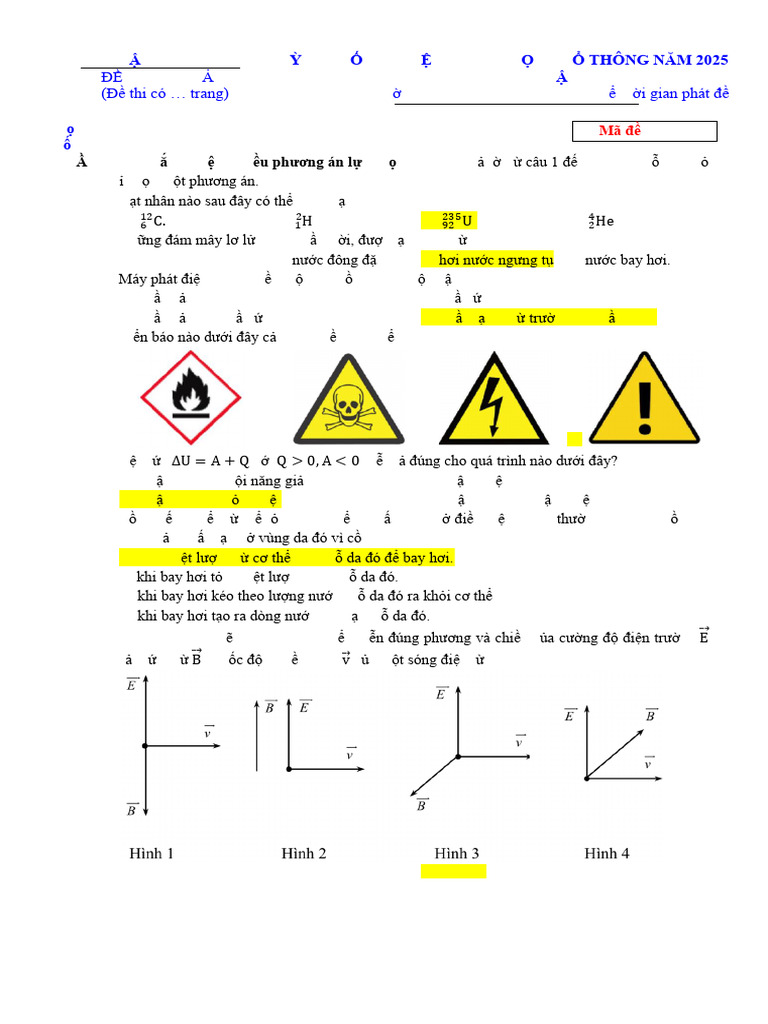 Đề Số 039 Chuẩn Cấu Trúc | PDF