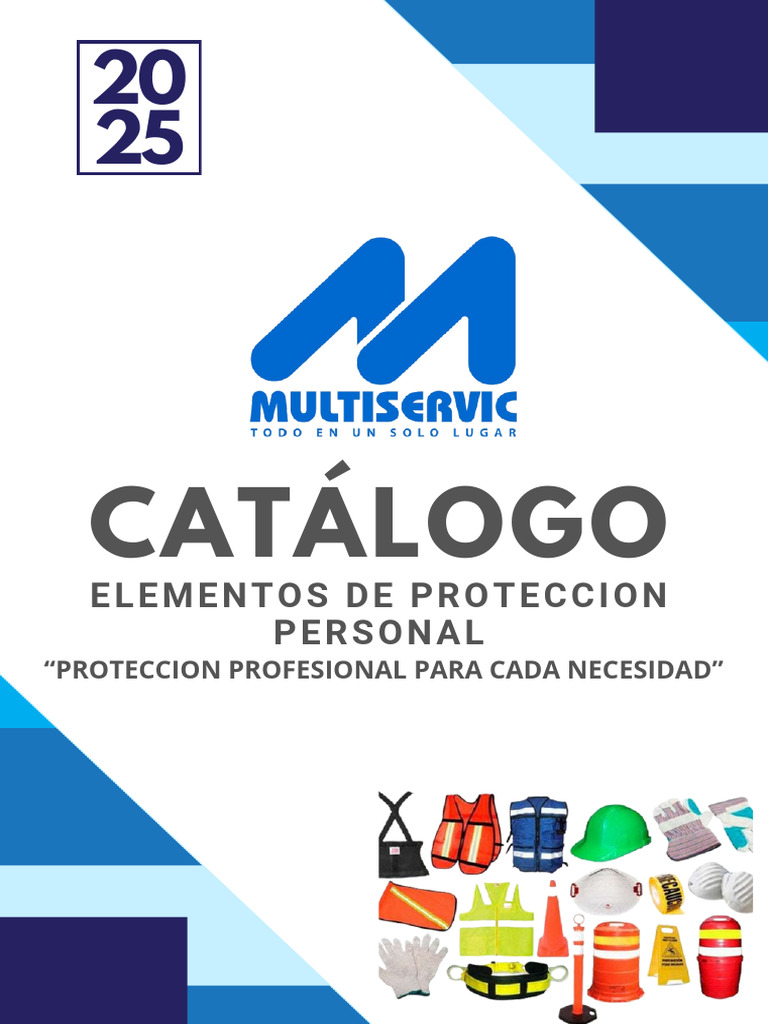 Ultimo Catalogo Epp Multiservic 2025 | PDF | Ropa | Textiles