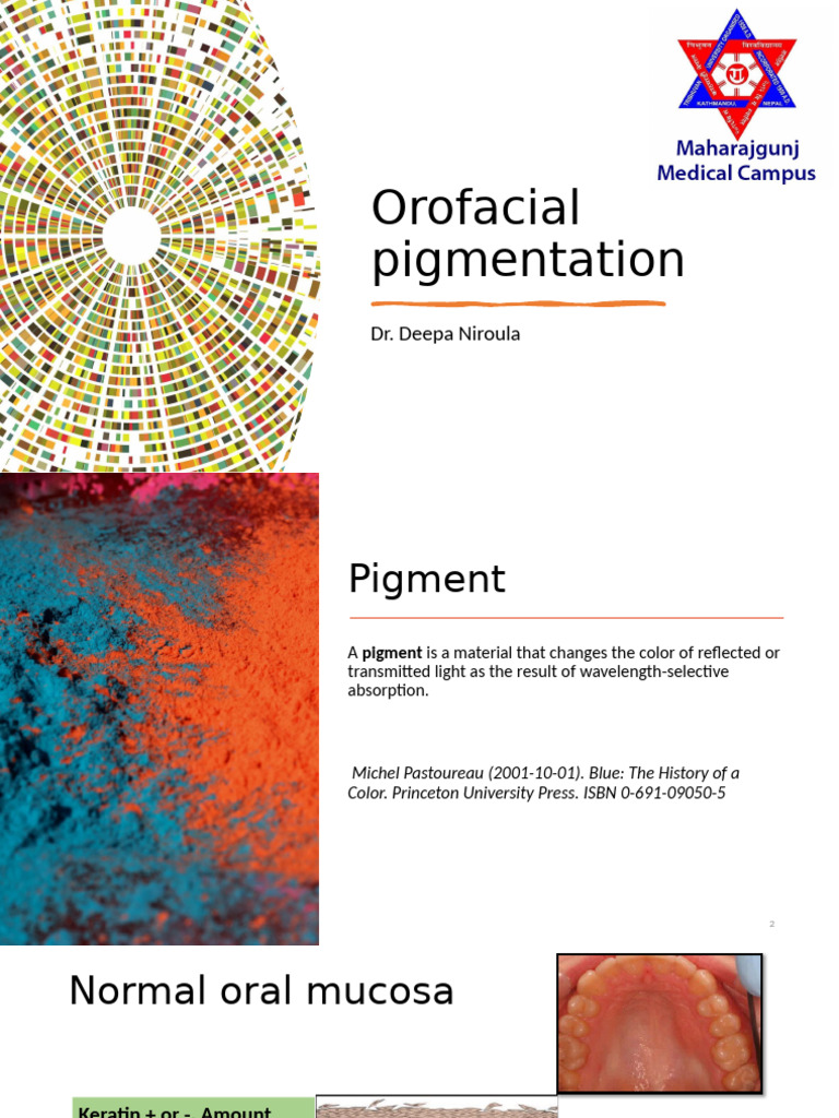 orofacial pigmentation | PDF | Melanoma | Medical Specialties