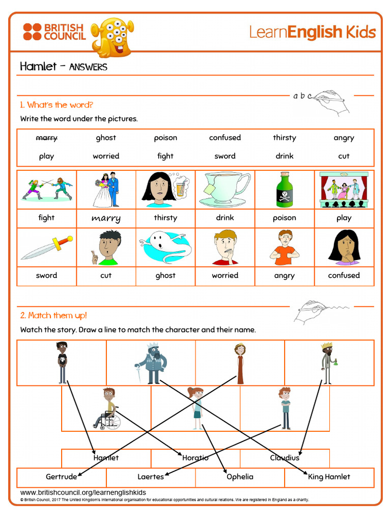 Short Stories Shakespeare Hamlet Answers | PDF | Hamlet