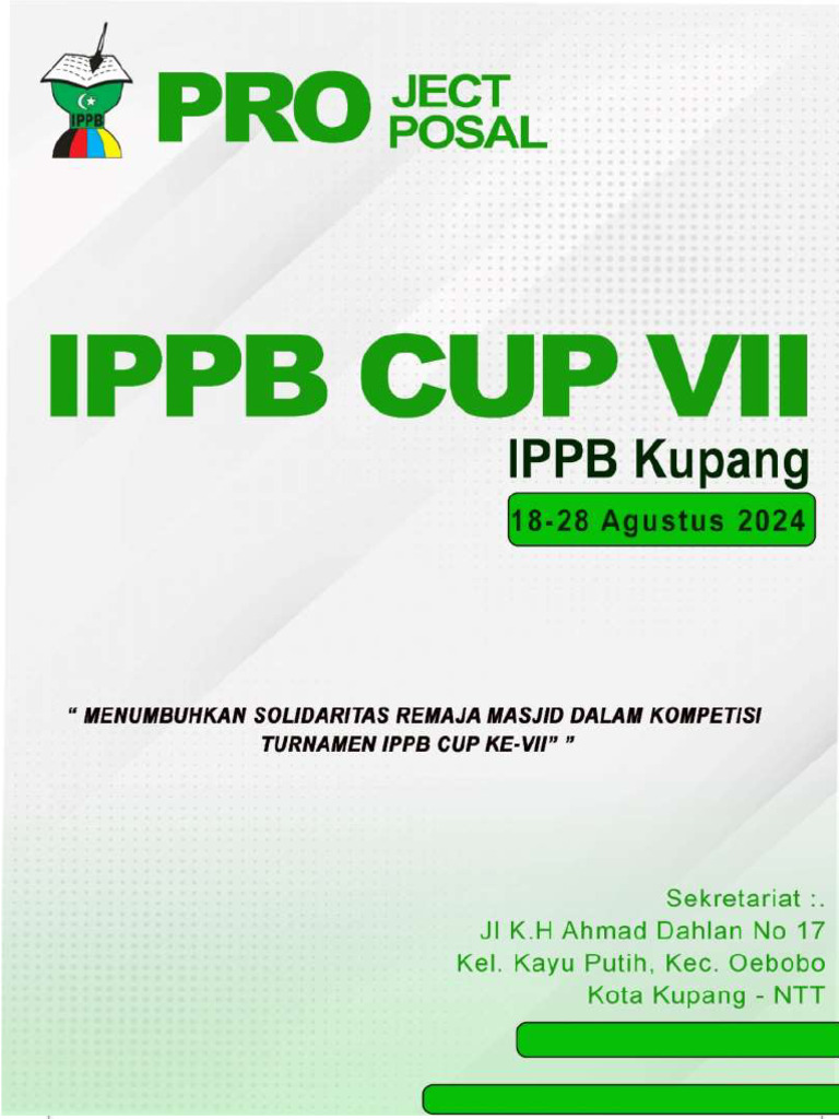 Turnamen IPPB Cup VII Baranusa 2024 | PDF