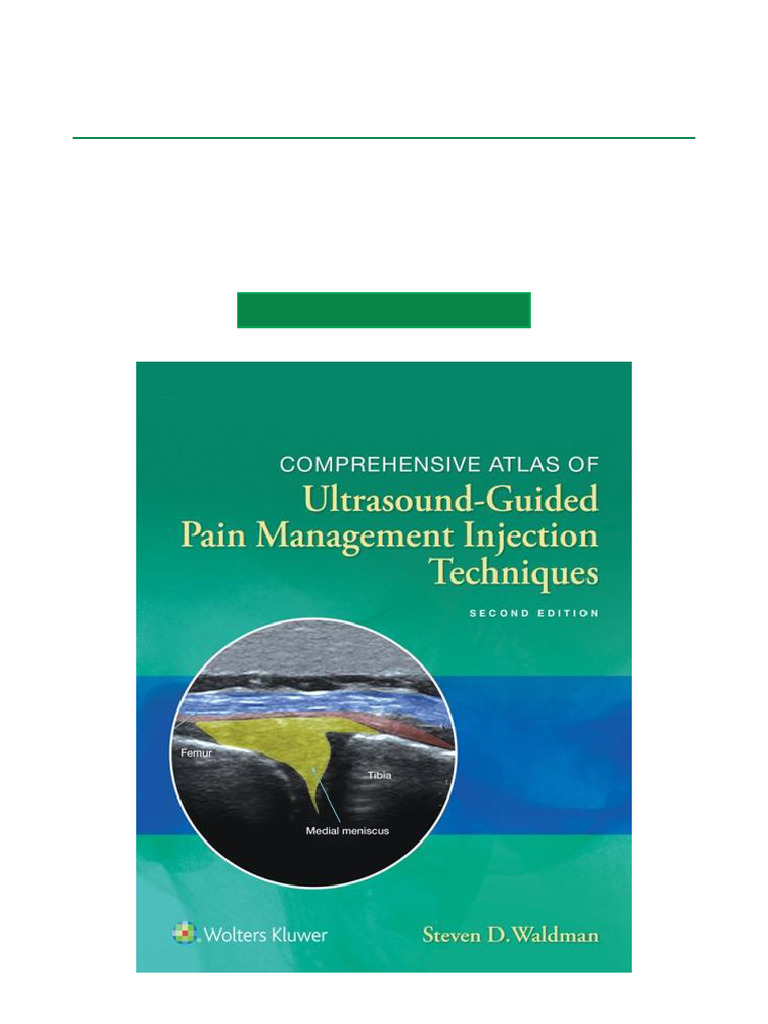 Get Yours Comprehensive Atlas of Ultrasound Guided Pain Management ...
