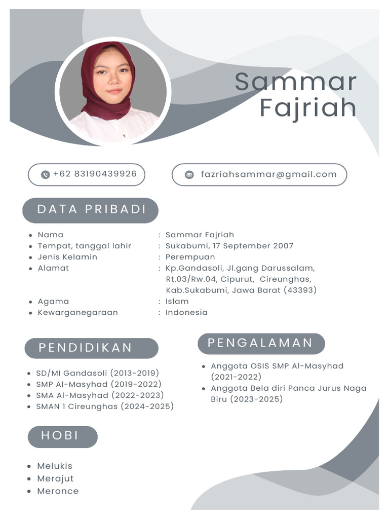 Profil Sammar Fajriah | PDF