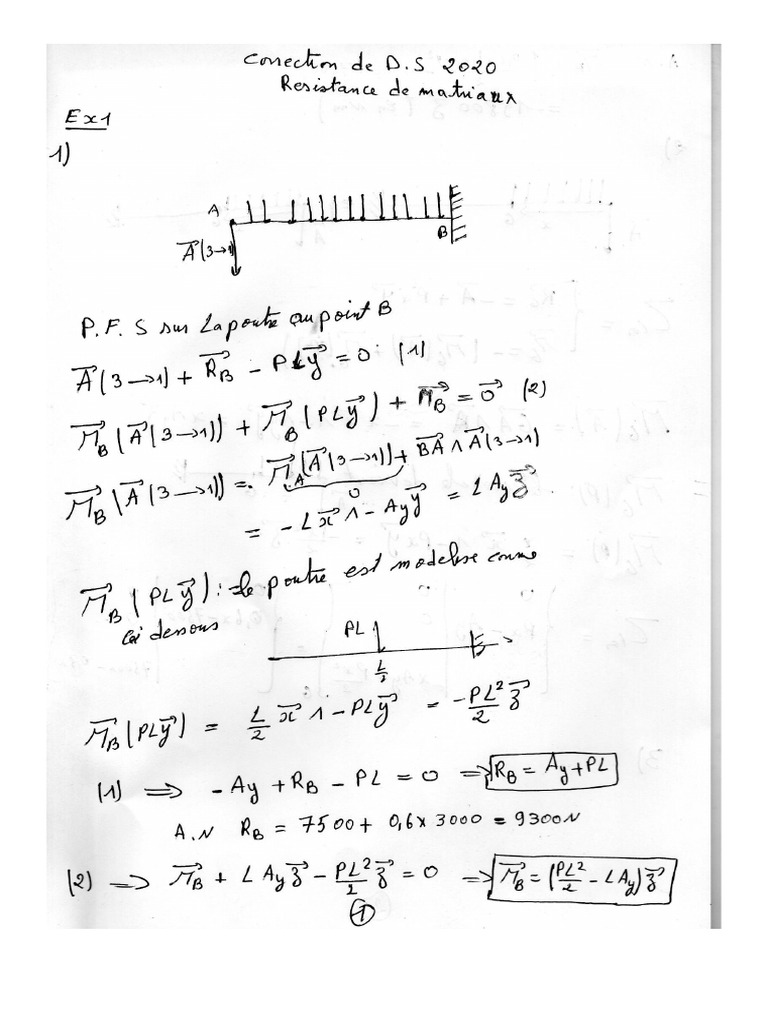 Correctin de DS RDM 2020 | PDF