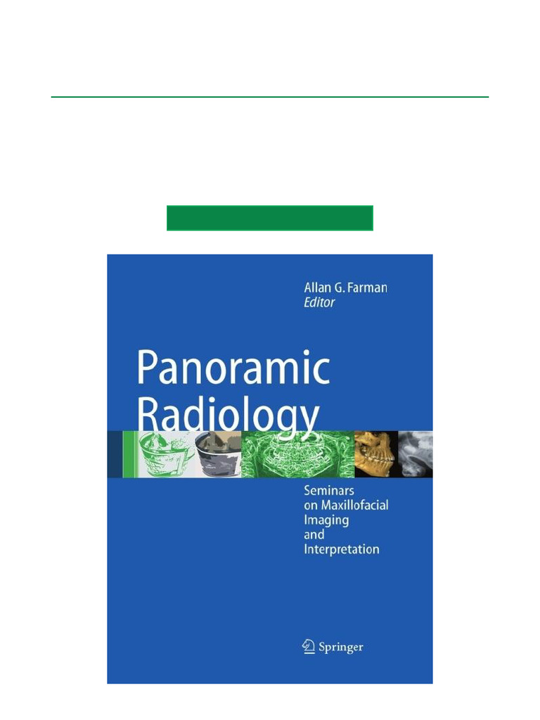 Panoramic Radiology: Maxillofacial Imaging | PDF