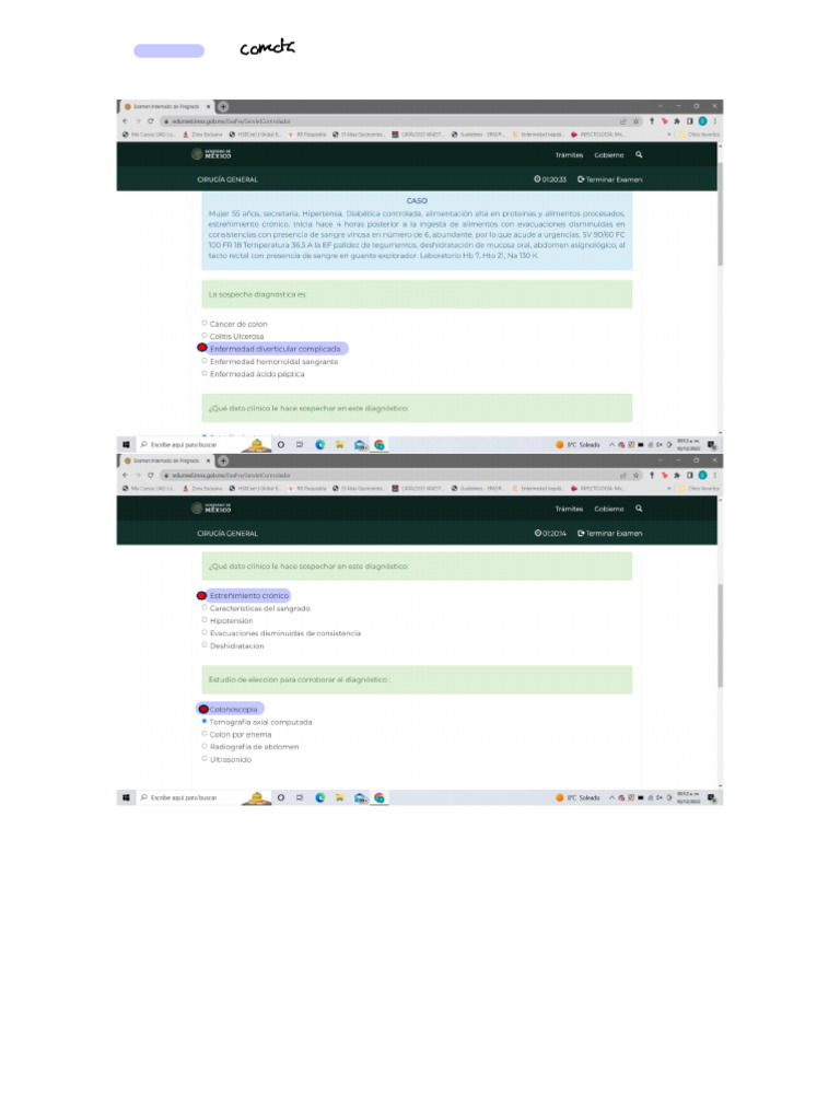 Examen Ciru Corregido 4 | PDF