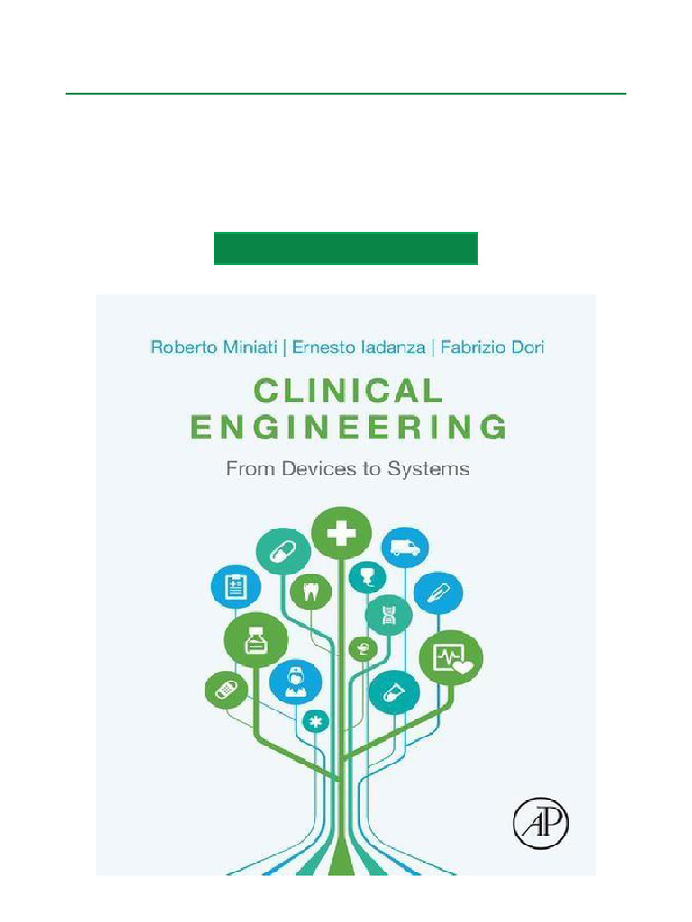 Research Clinical Engineering From Devices To Systems Educational Ebook ...
