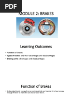 BRAKING SYSTEM Students and Trainer Notes | PDF | Brake | Mechanical ...