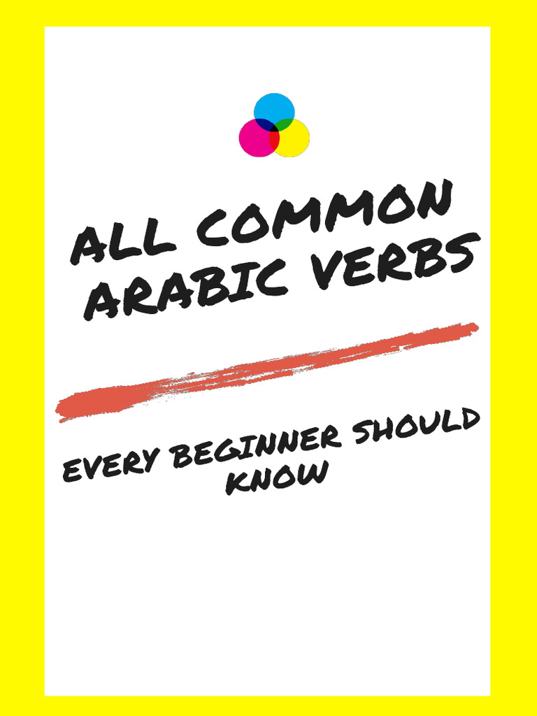 Essential Arabic Verbs for Beginners | PDF | Arabic | Grammatical Tense