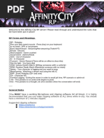 XLANTIS FiveM Rules | PDF | Crimes | Crime & Violence