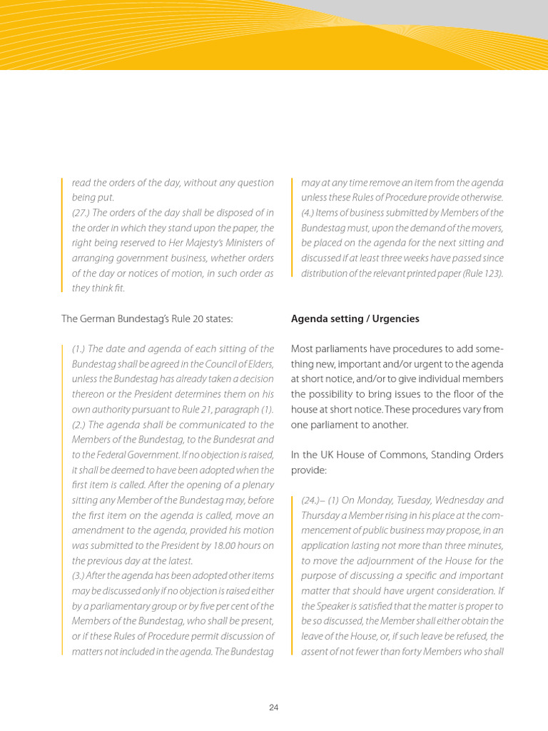 Rules of Procedure OPPD 160x230.original-24-34 | PDF | Bill (Law ...