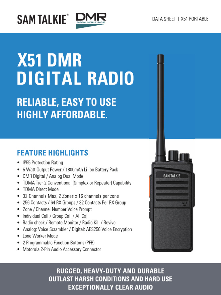 X51 Data Sheet | PDF