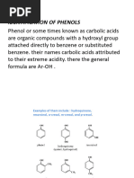 Understanding Phenolic Functional Groups | PDF | Functional Group | Acid