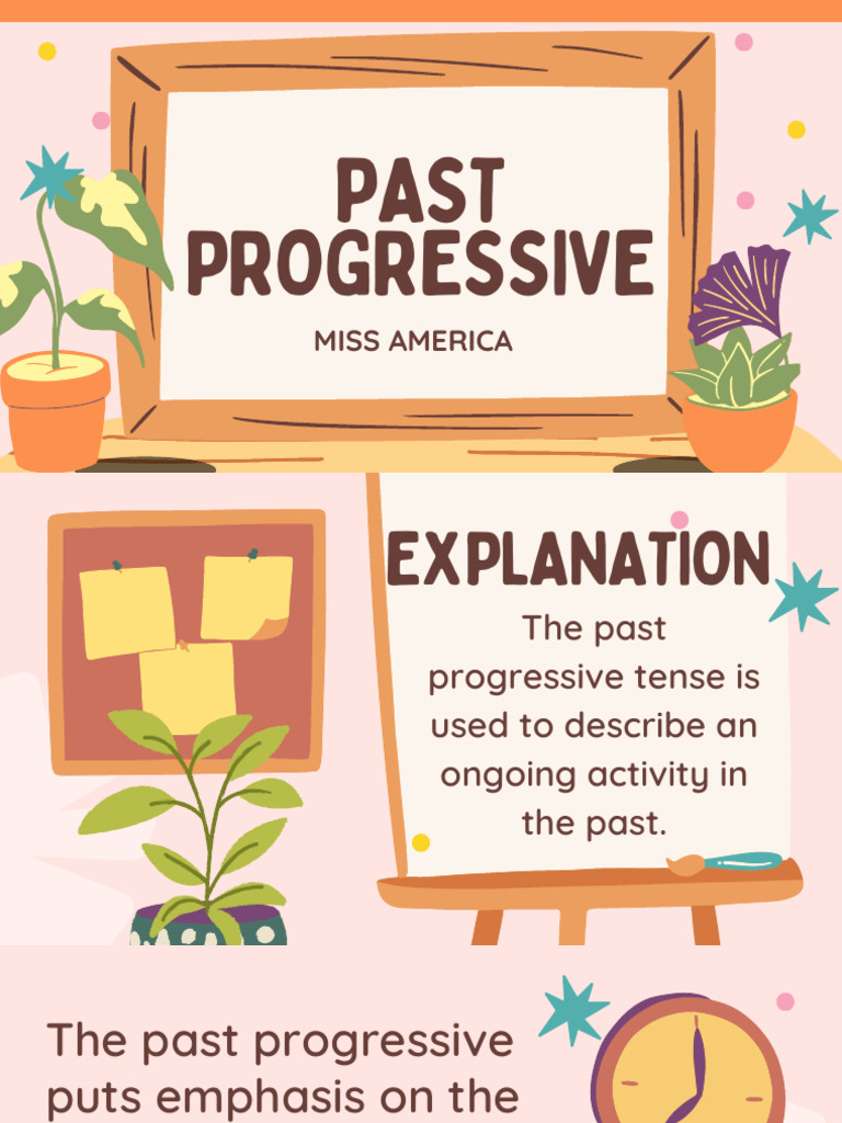 Past Progressive | PDF
