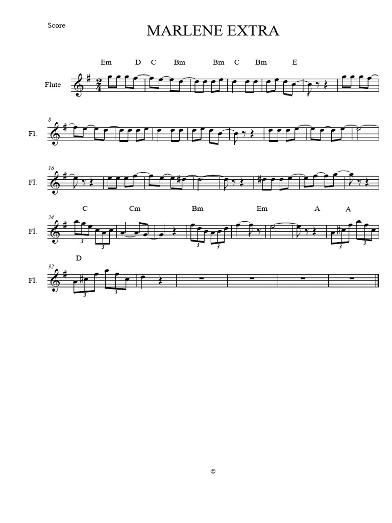 Marlene Extra PDF | PDF