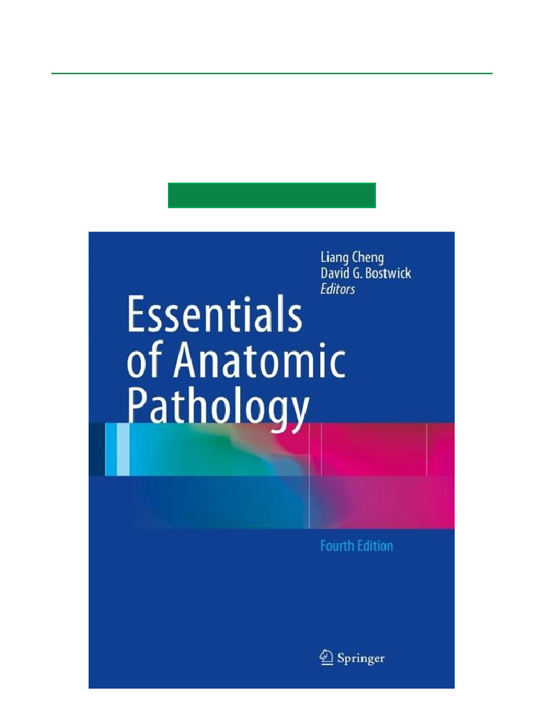 Full Download Essentials of Anatomic Pathology 4th Edition New Edition PDF | PDF