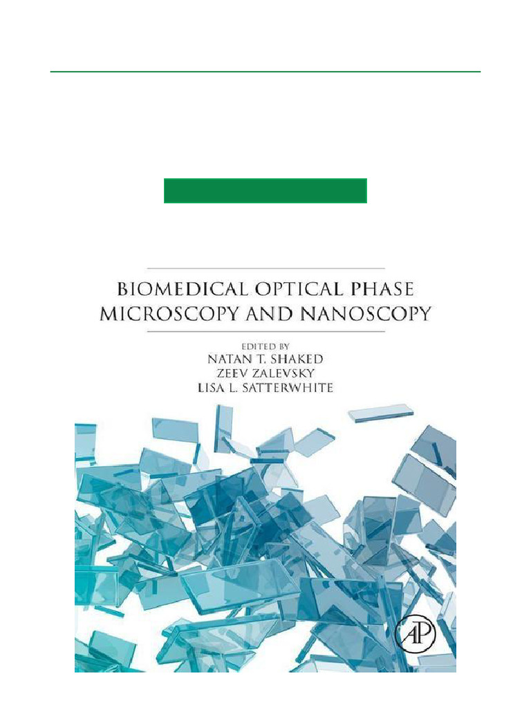 Read Biomedical Optical Phase Microscopy and Nanoscopy | PDF