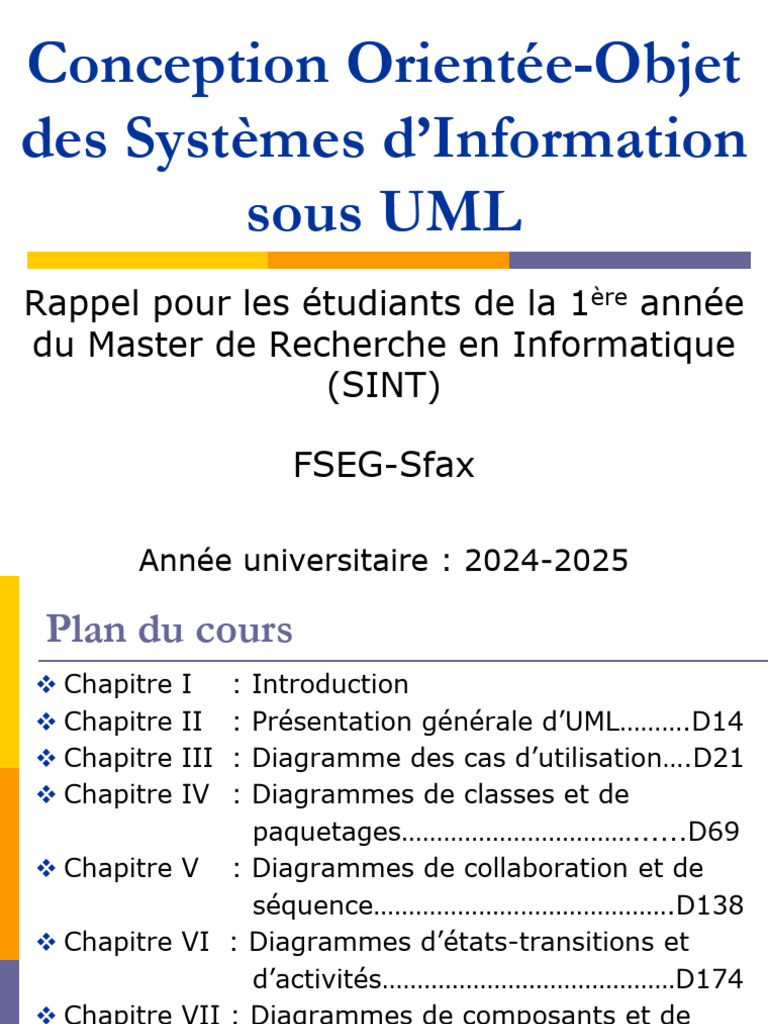UML en Conception Orientée-Objet | PDF | Classe (informatique ...