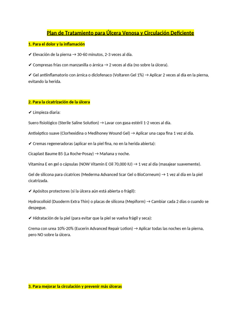 Plan de Tratamiento KIKI! | PDF