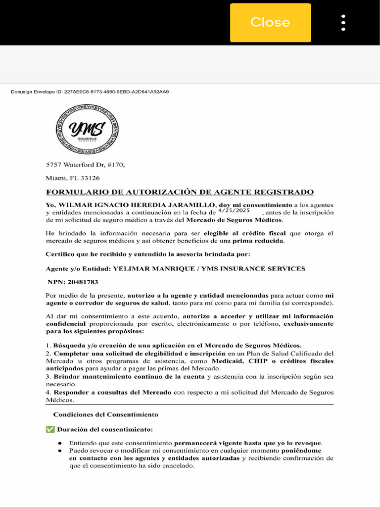 Review and Sign Document(s) Docusign | PDF