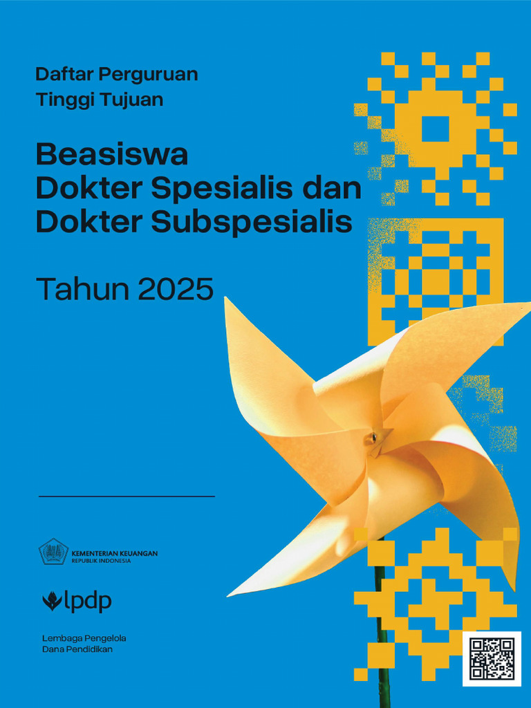 Daftar Universitas LPDP PPDS 2025 | PDF