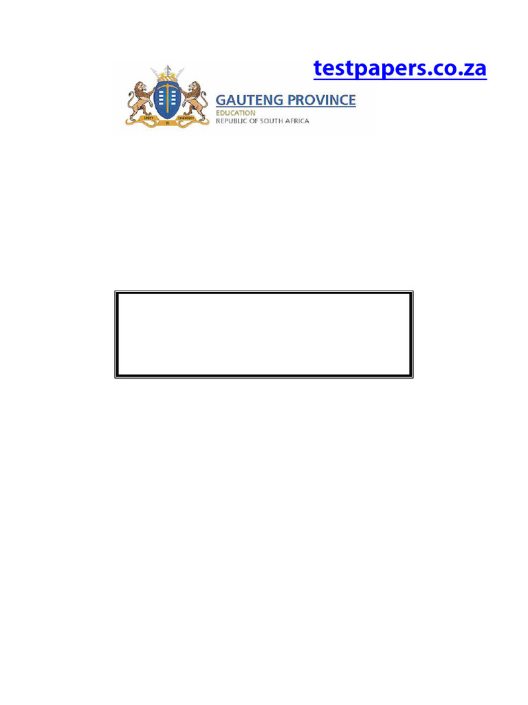 Gr11 Math P1 (Afrikaans) June 2019 Question Paper | PDF