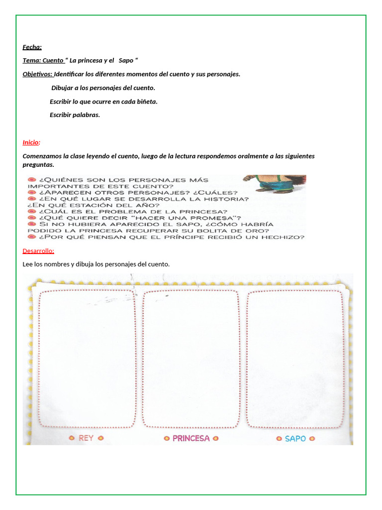 El Sapo y La Princesa | PDF