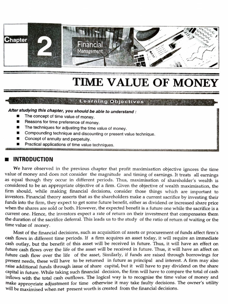 Chapter 2 Time Value of Money | PDF | Present Value | Life Annuity