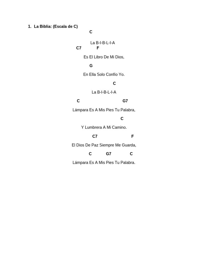 Canciones infantiles sobre la Biblia | PDF | Sansón | Cristo (título)
