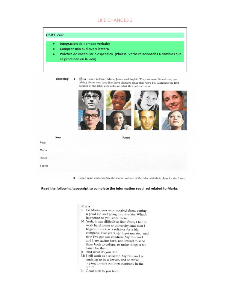 Life Changes 3 | PDF