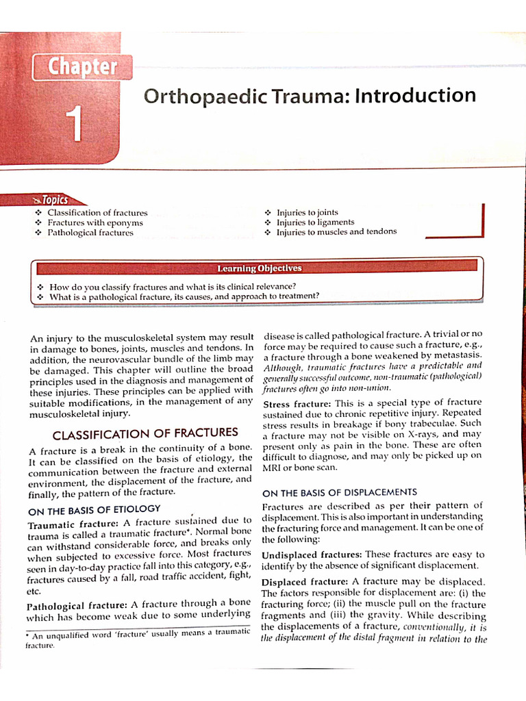 Clinical Ortho 1 | PDF