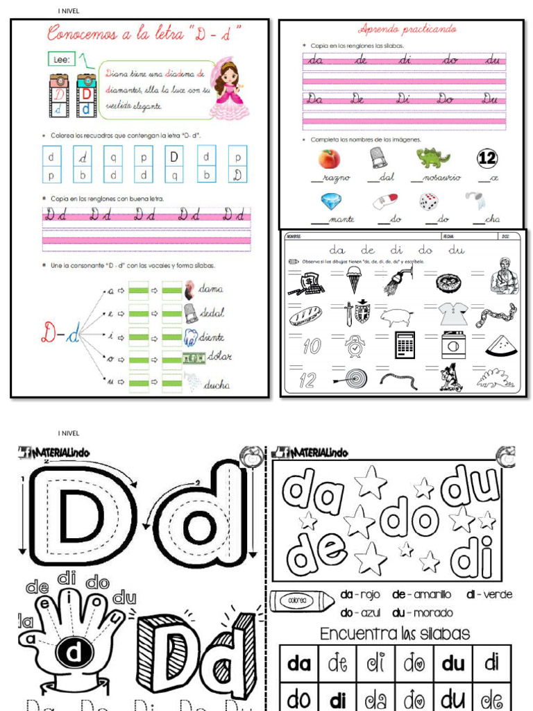 Ficha de Refuerzo Jueves 08 Junio | PDF