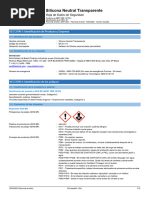 Ficha de Seguridad Silica Gel | PDF | Toxicidad | Residuos