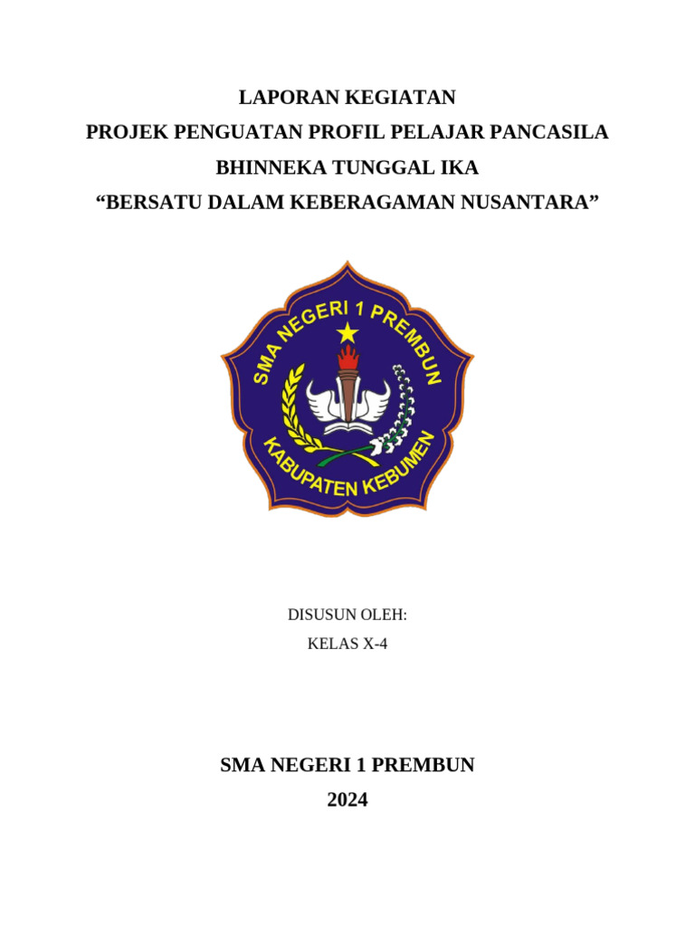 Laporan Kegiatan P5 | PDF
