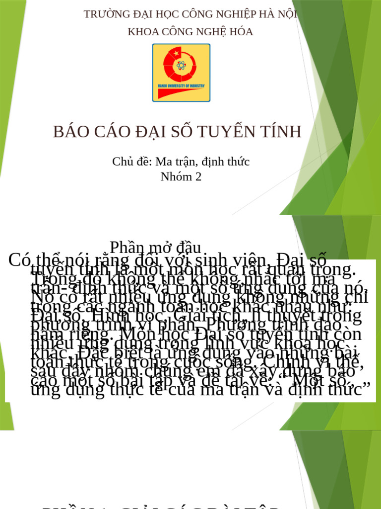 Báo Cáo DSTT Nhóm2 | PDF