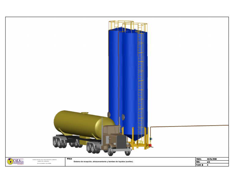 Tanques 60mil Litros Vertical PDF | PDF